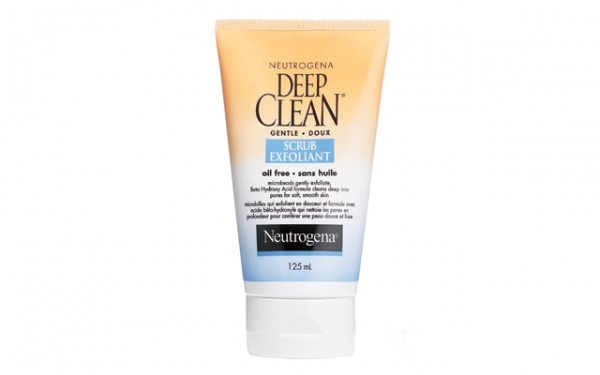 About Face: Neutrogena Deep Clean Gentle Scrub - AmongMen