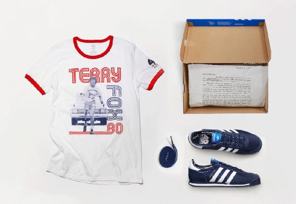 Adidas Releases Terry Fox 40th Anniversary Commemorative Sneakers & T ...